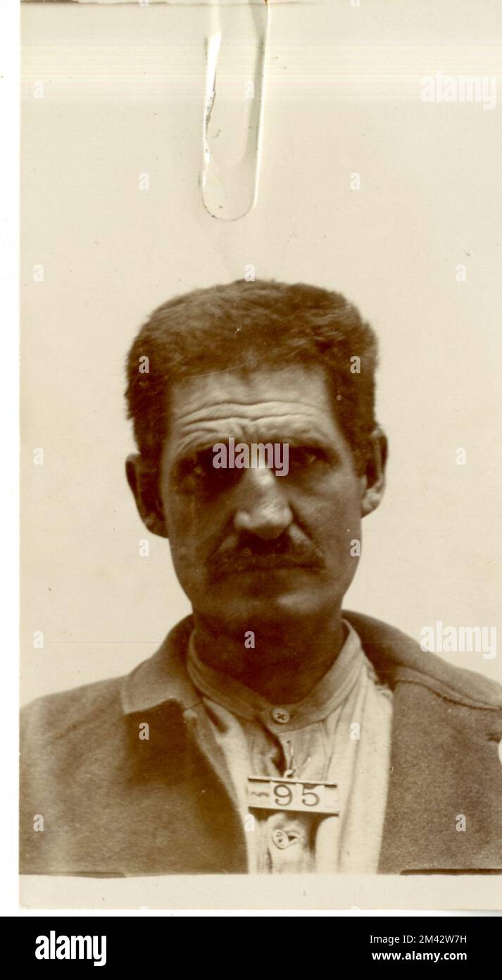 Photograph of J. J. McBride. Bureau of Prisons, Inmate case files Stock ...