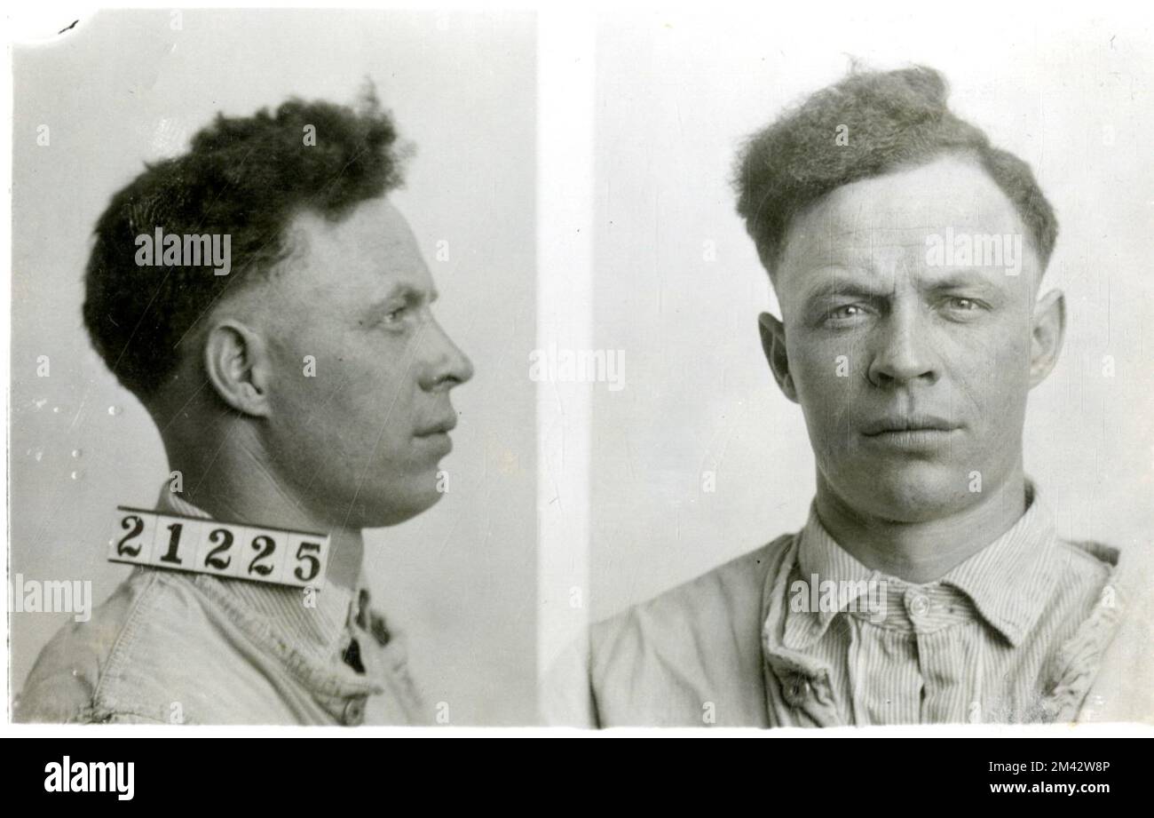 Photograph of Ernest Miller. Bureau of Prisons, Inmate case files Stock ...