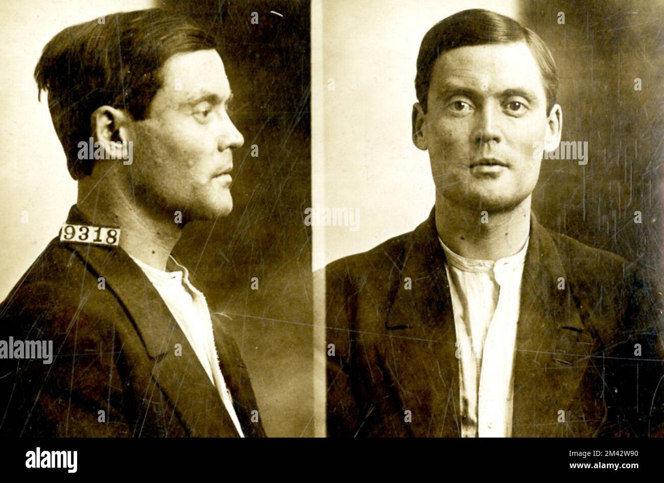 Photograph of Joseph Gentle. Bureau of Prisons, Inmate case files Stock ...