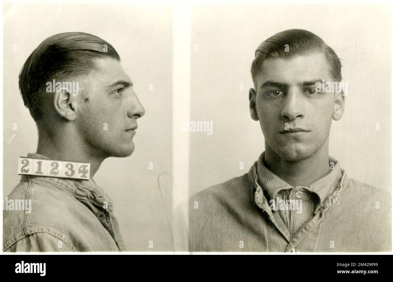 Photograph of George T. Ward. Bureau of Prisons, Inmate case files ...