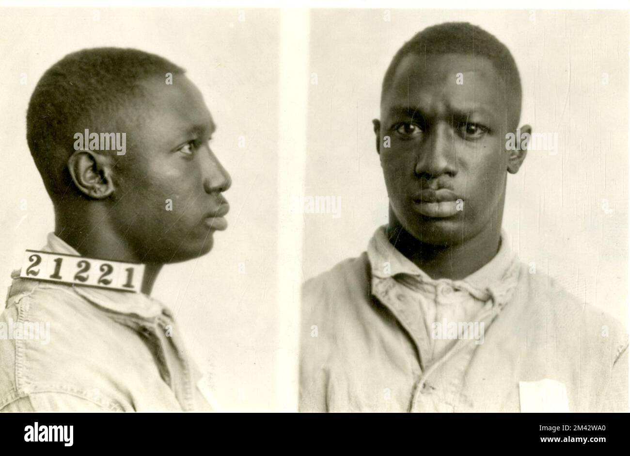 Photograph of LeRoy Brown. Bureau of Prisons, Inmate case files Stock ...