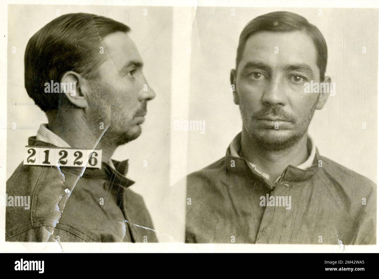 Photograph of William Reinhardt. Bureau of Prisons, Inmate case files ...