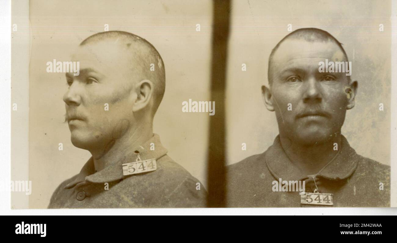Photograph of William Backman. Bureau of Prisons, Inmate case files ...