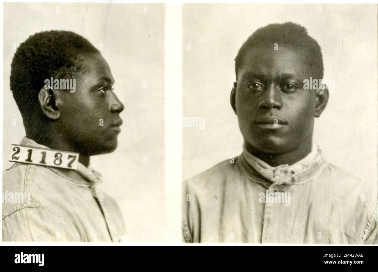 Photograph of Edward Botts. Bureau of Prisons, Inmate case files Stock ...