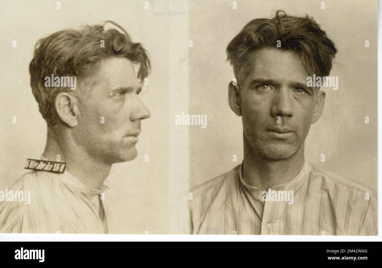 Photograph of James O'Neil. Bureau of Prisons, Inmate case files Stock ...