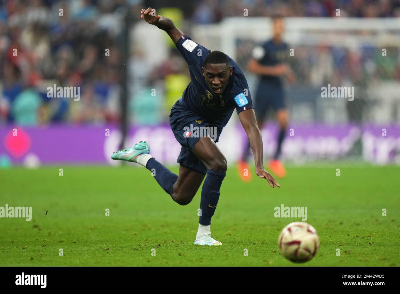Kolo Muani of France during the FIFA World Cup Qatar 2022 match, Final ...