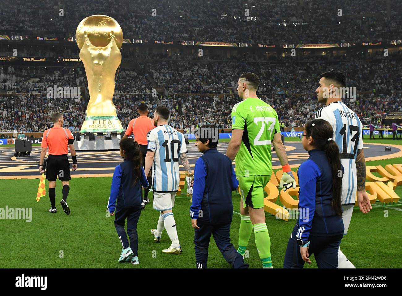 DOHA (QATAR), 12/18/2022 - WORLD CUP/ARGENTINA vs FRANCE - MESSI Lionel ...