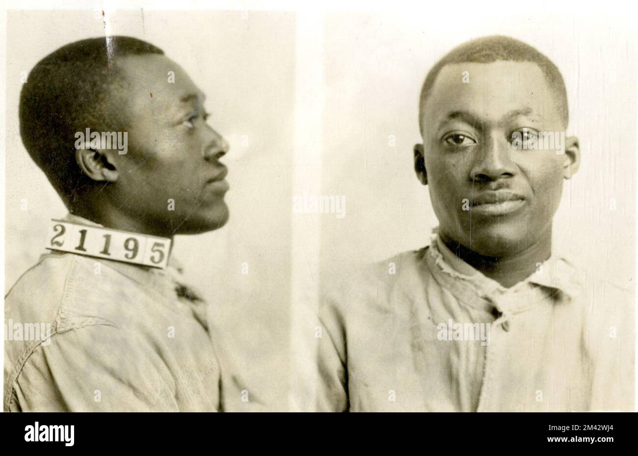 Photograph of Robert Price. Bureau of Prisons, Inmate case files Stock ...