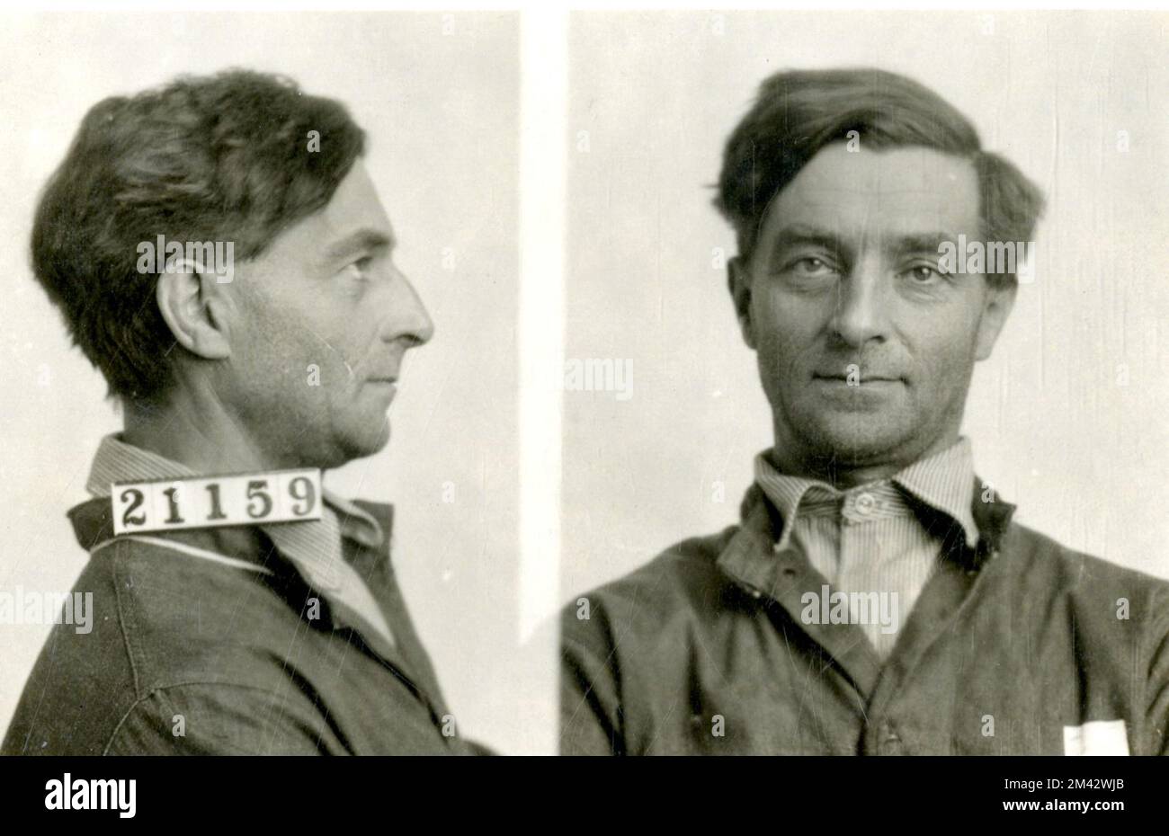 Photograph of James McRea. Bureau of Prisons, Inmate case files Stock ...