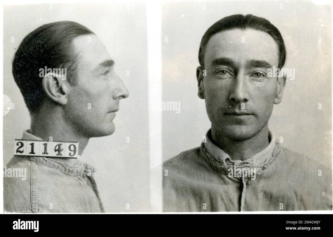 Photograph of John Barry. Bureau of Prisons, Inmate case files Stock ...