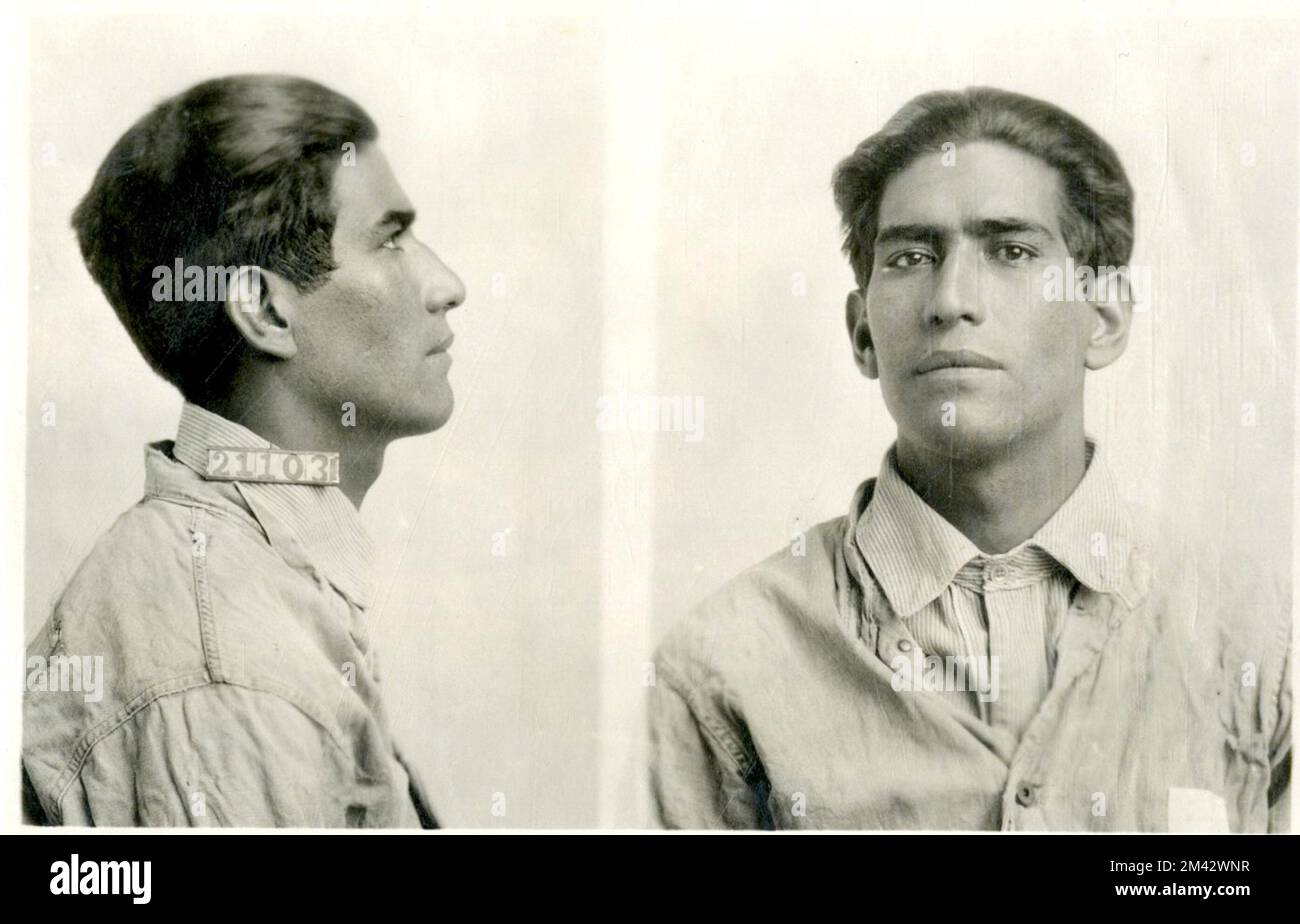 Photograph of Francisco Sandoval. Bureau of Prisons, Inmate case files ...