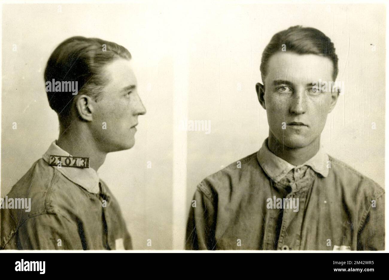 Photograph of William Mason. Bureau of Prisons, Inmate case files Stock ...