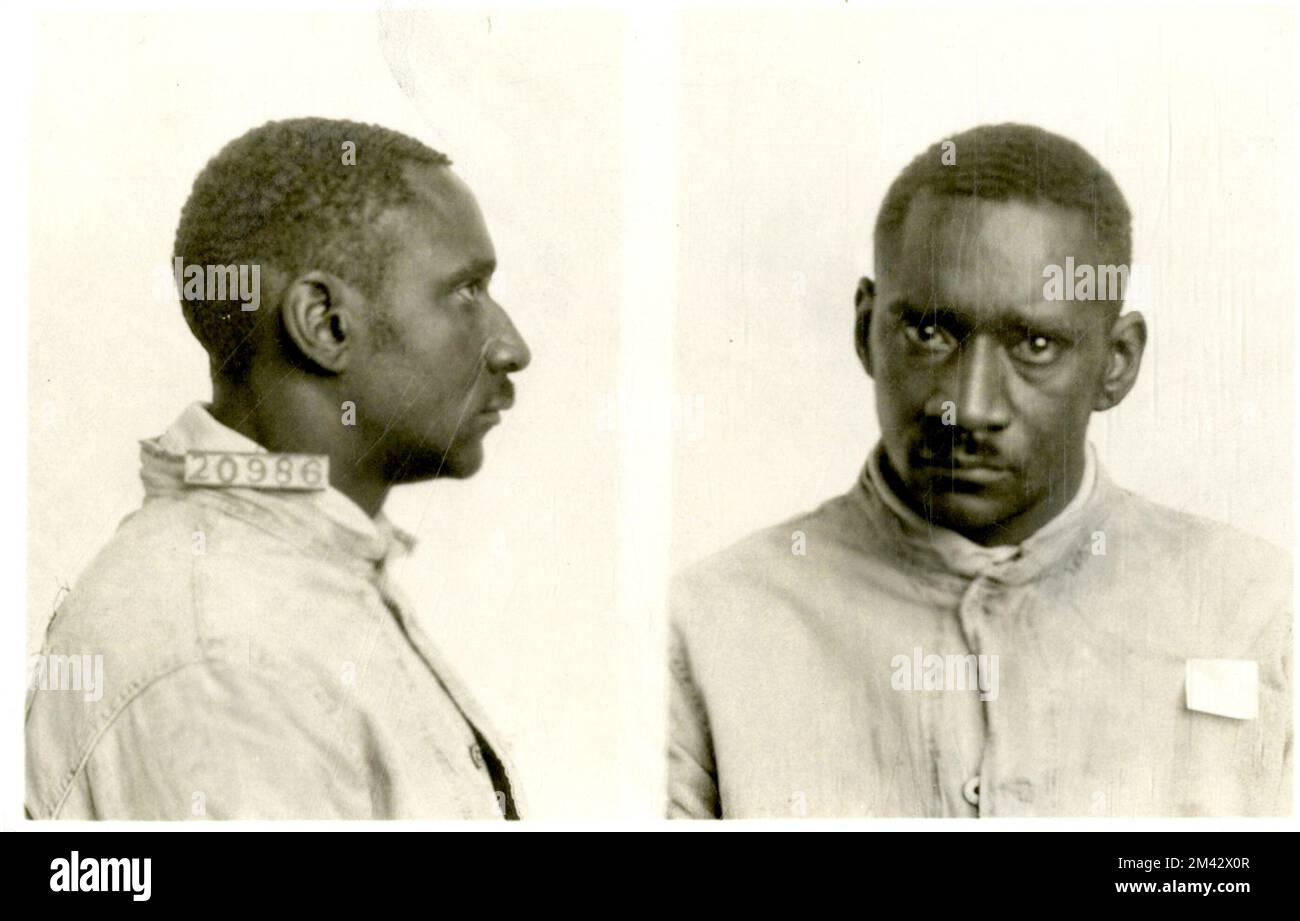 Photograph of James Turner. Bureau of Prisons, Inmate case files Stock ...