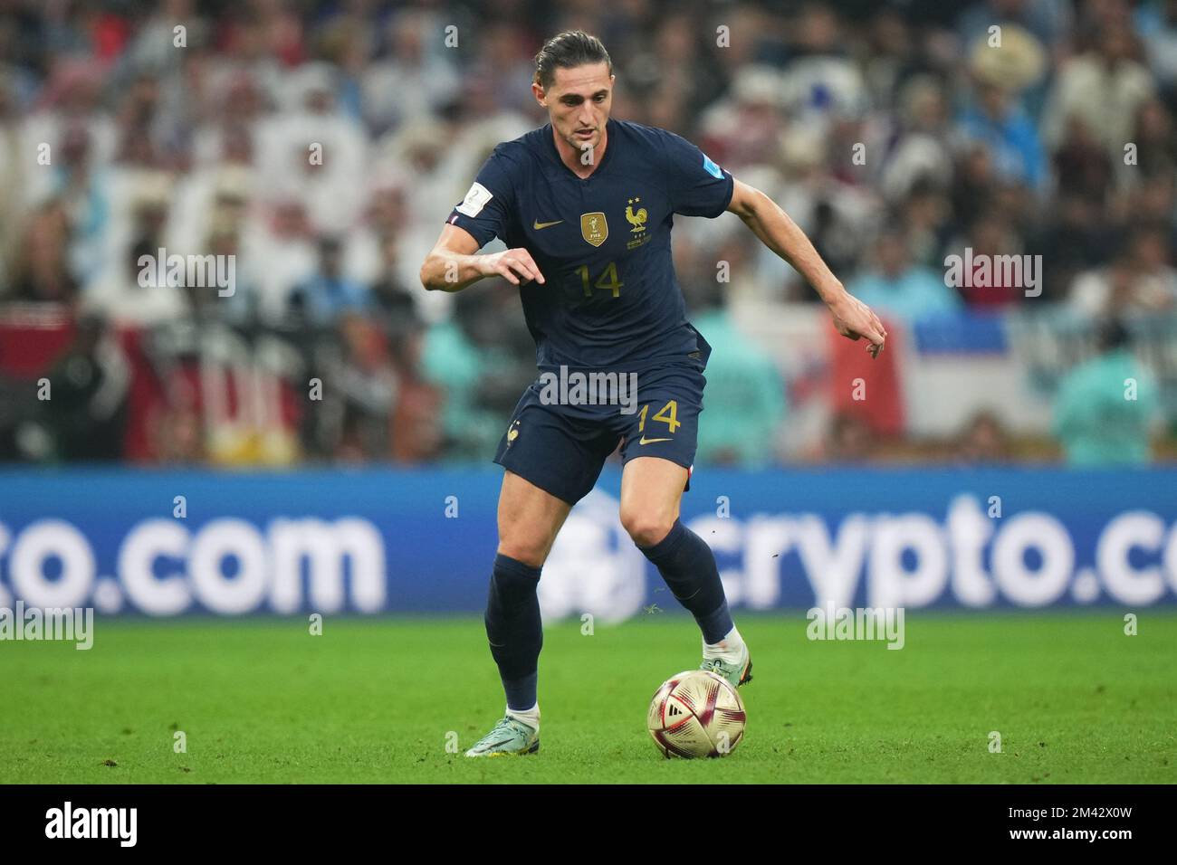 Adrien Rabiot of France during the FIFA World Cup Qatar 2022 match ...