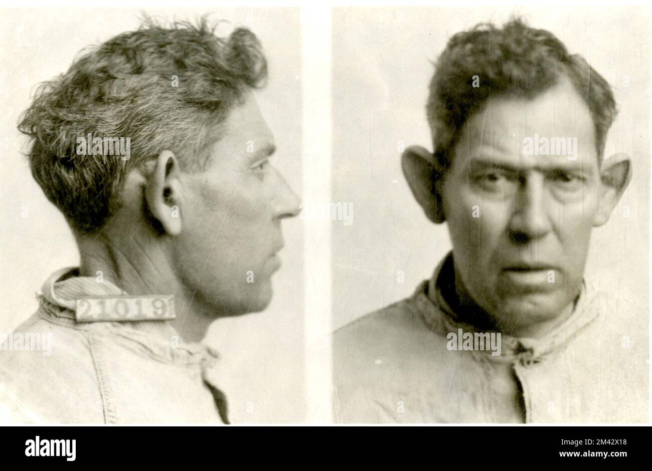 Photograph of Fred Morris. Bureau of Prisons, Inmate case files Stock ...