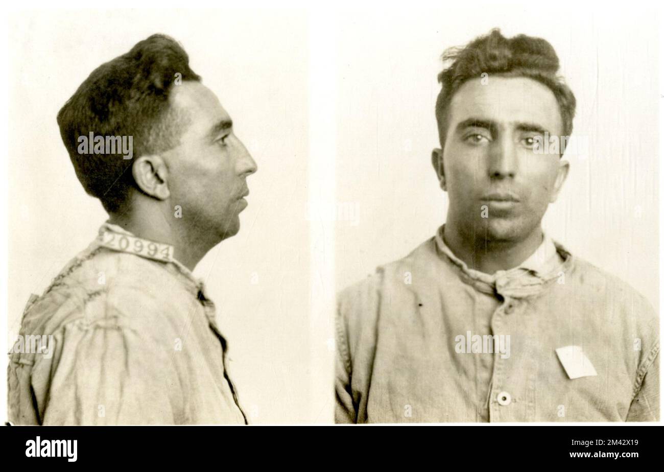 Photograph of James Grillo. Bureau of Prisons, Inmate case files Stock ...