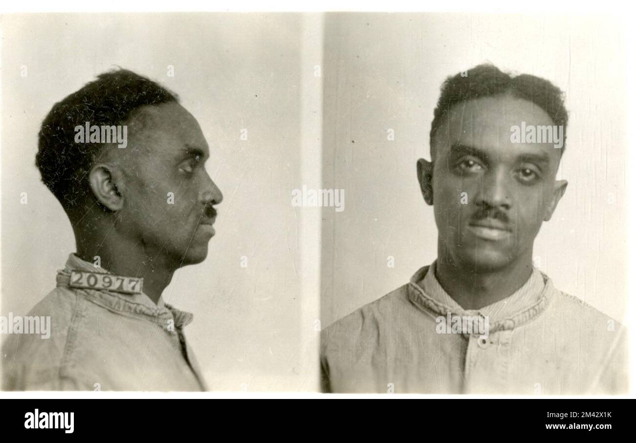 Photograph of Clyde Delaney. Bureau of Prisons, Inmate case files Stock ...