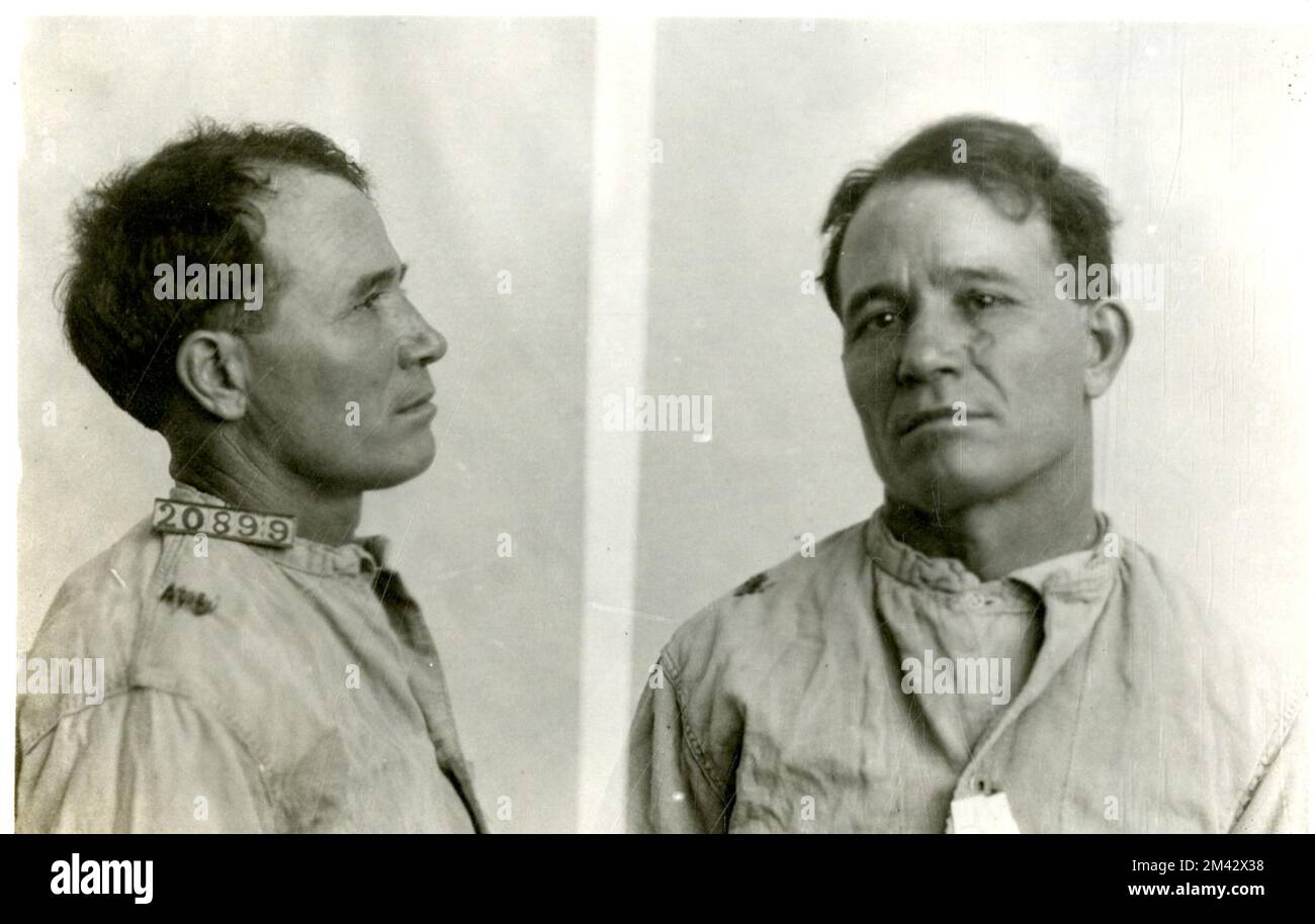 Photograph of Joseph Maggeo. Bureau of Prisons, Inmate case files Stock ...