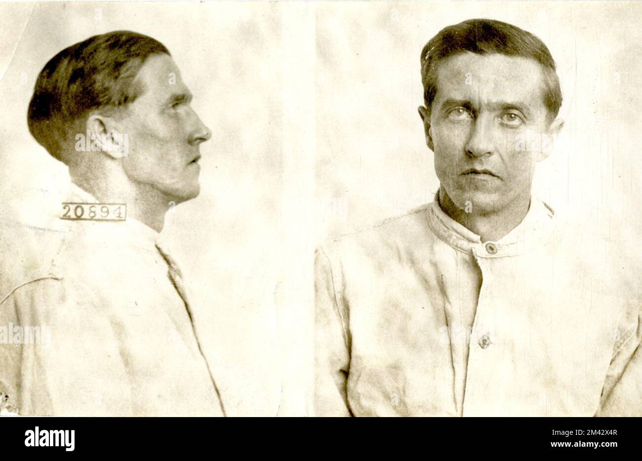 Photograph of George Martin. Bureau of Prisons, Inmate case files Stock ...