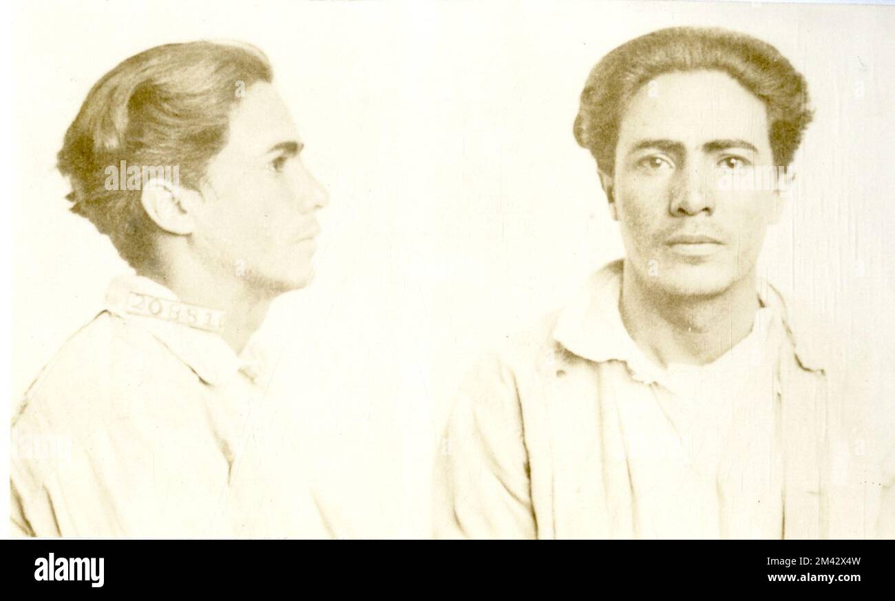 Photograph of Mike Ramos. Bureau of Prisons, Inmate case files Stock ...