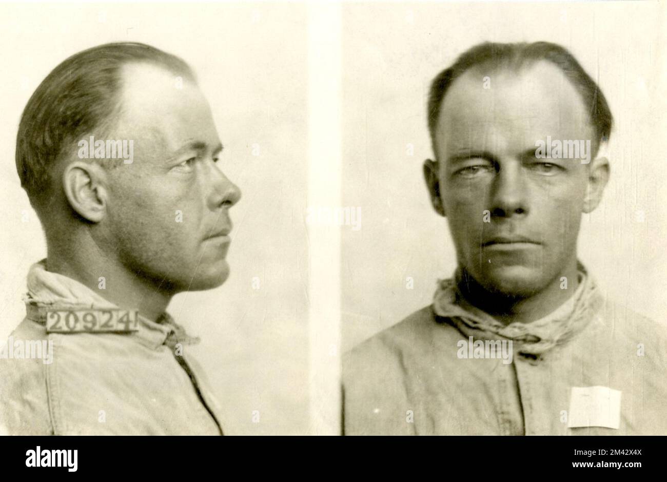 Photograph of J. M. Atkinson. Bureau of Prisons, Inmate case files ...