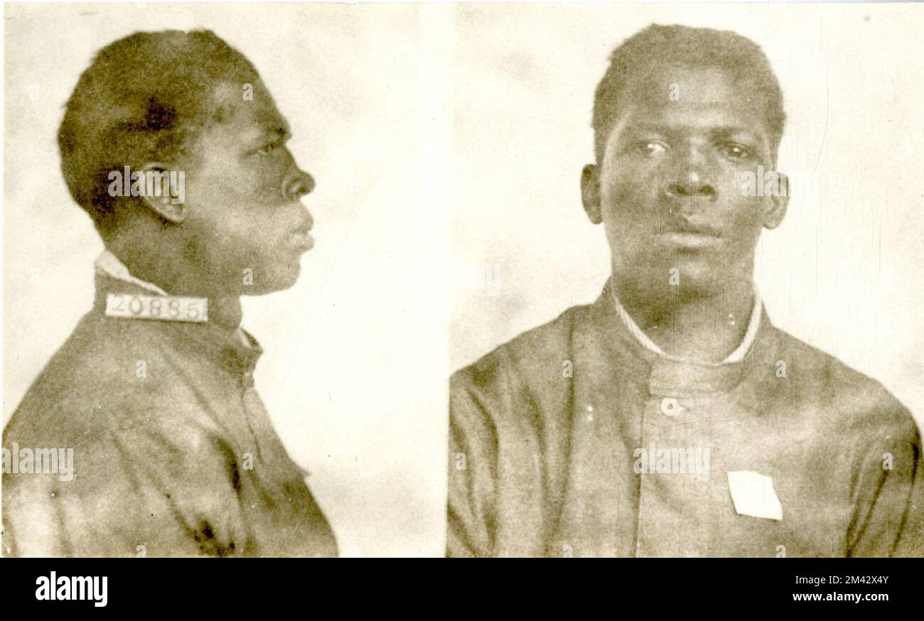 Photograph of W. P. Thomas. Bureau of Prisons, Inmate case files Stock ...