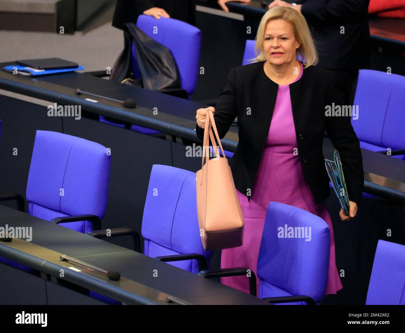 Berlin, Germany, December 14, 2022. The German Federal Minister of the ...
