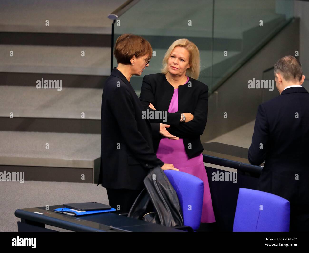Berlin, Germany, December 14, 2022. The German Federal Minister of the ...