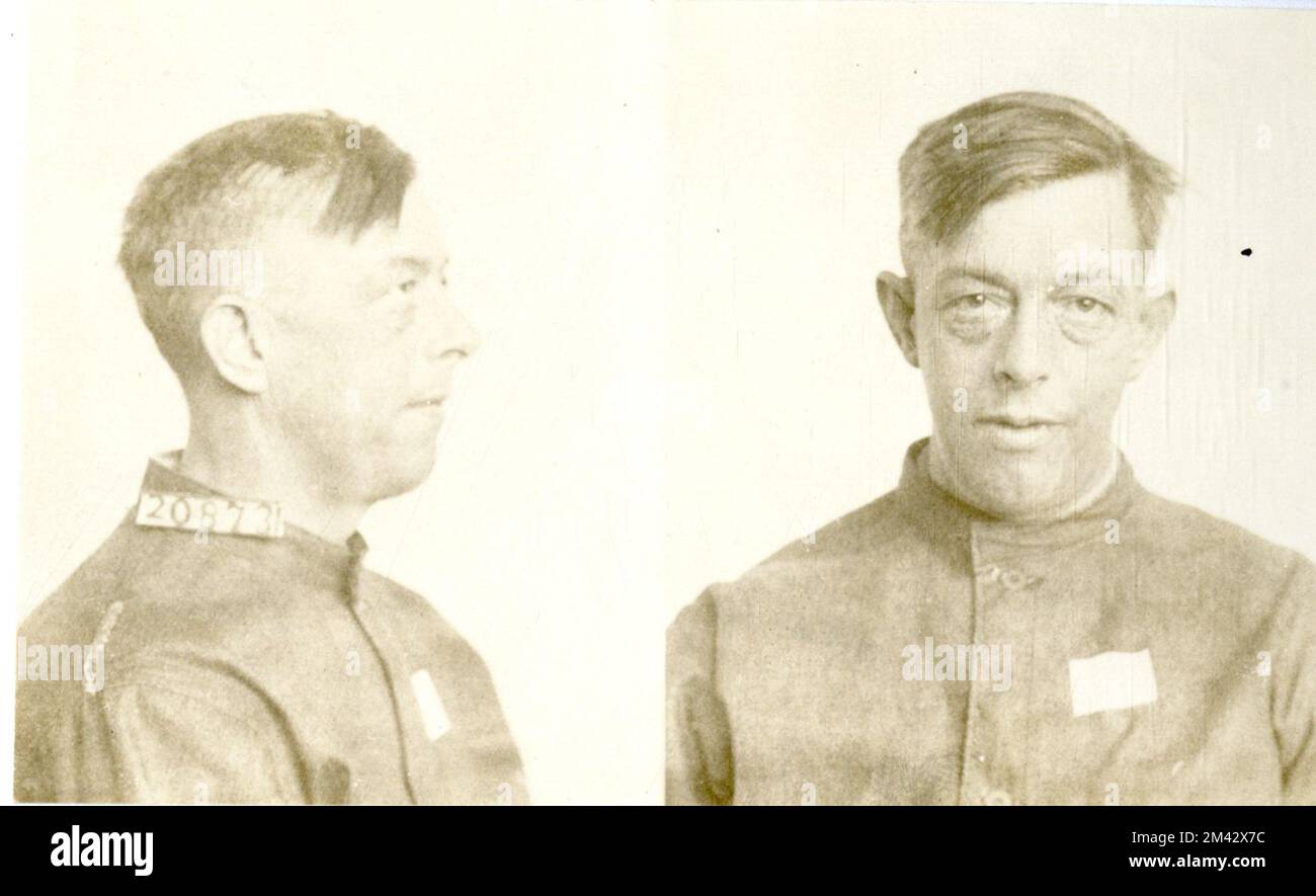 Photograph of Ray Quigley. Bureau of Prisons, Inmate case files Stock ...