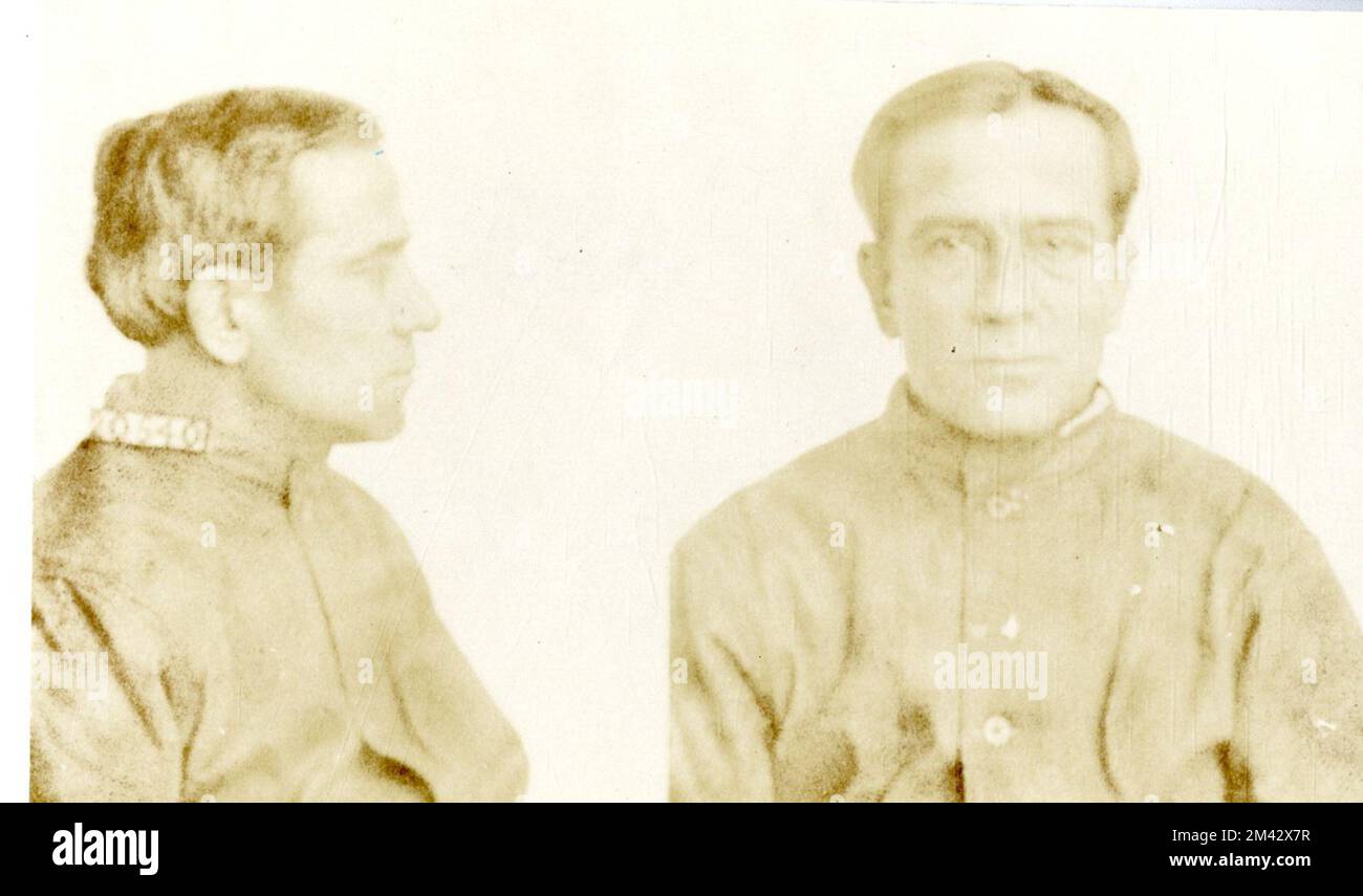 Photograph of John Enos Vara. Bureau of Prisons, Inmate case files ...