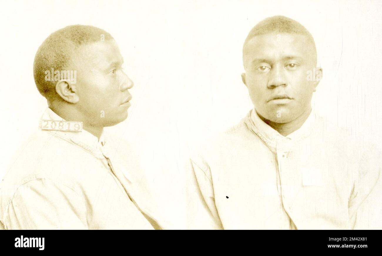 Photograph of George Johnson. Bureau of Prisons, Inmate case files ...