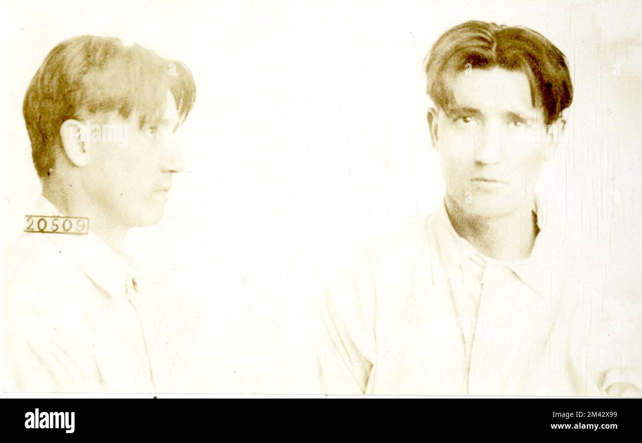 Photograph of Jay Toombs. Bureau of Prisons, Inmate case files Stock ...