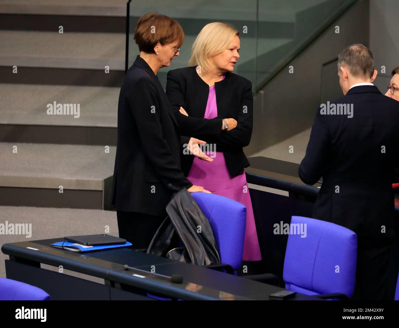 Berlin, Germany, December 14, 2022. The German Federal Minister of the ...