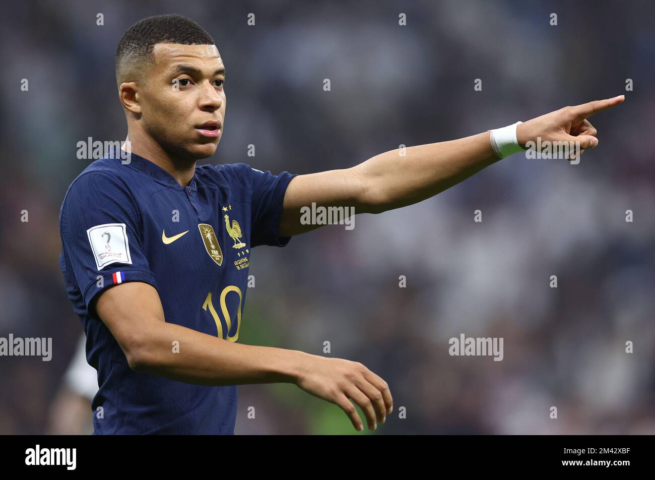 Doha, Qatar, 18th December 2022. Kylan Mbappe of France during the FIFA ...