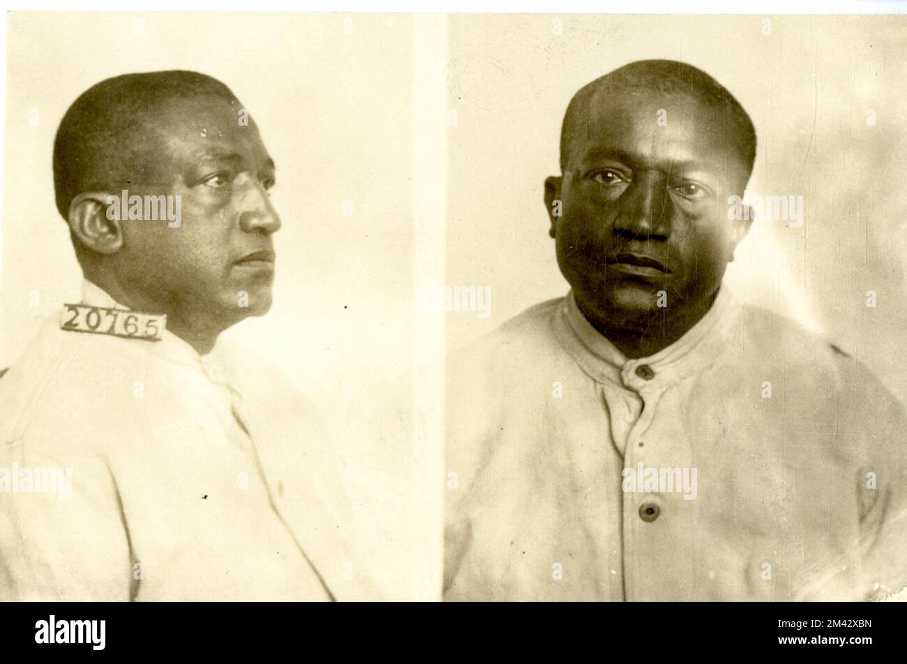 Photograph of John W. Moore. Bureau of Prisons, Inmate case files Stock ...