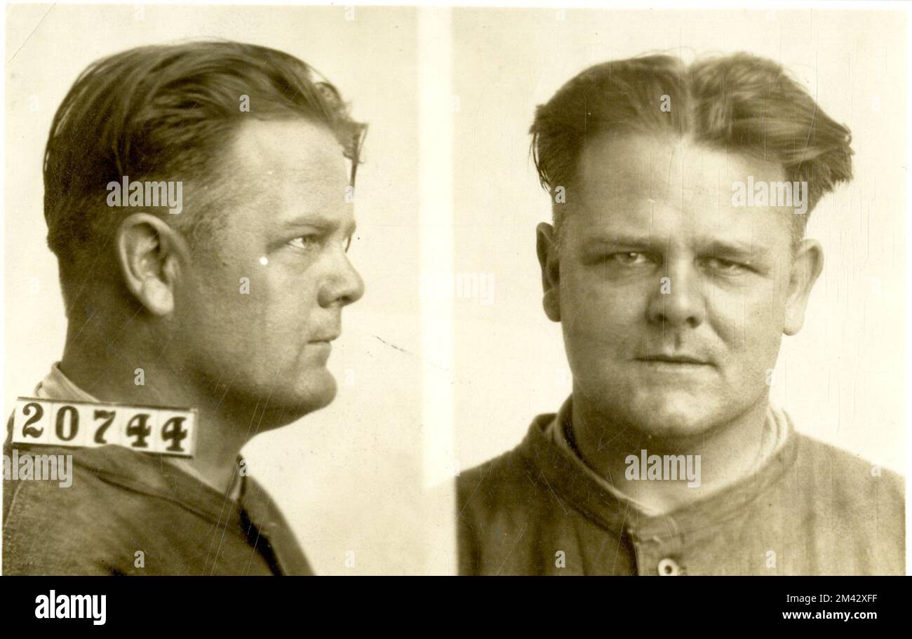 Photograph of Roger C. Schenck. Bureau of Prisons, Inmate case files ...