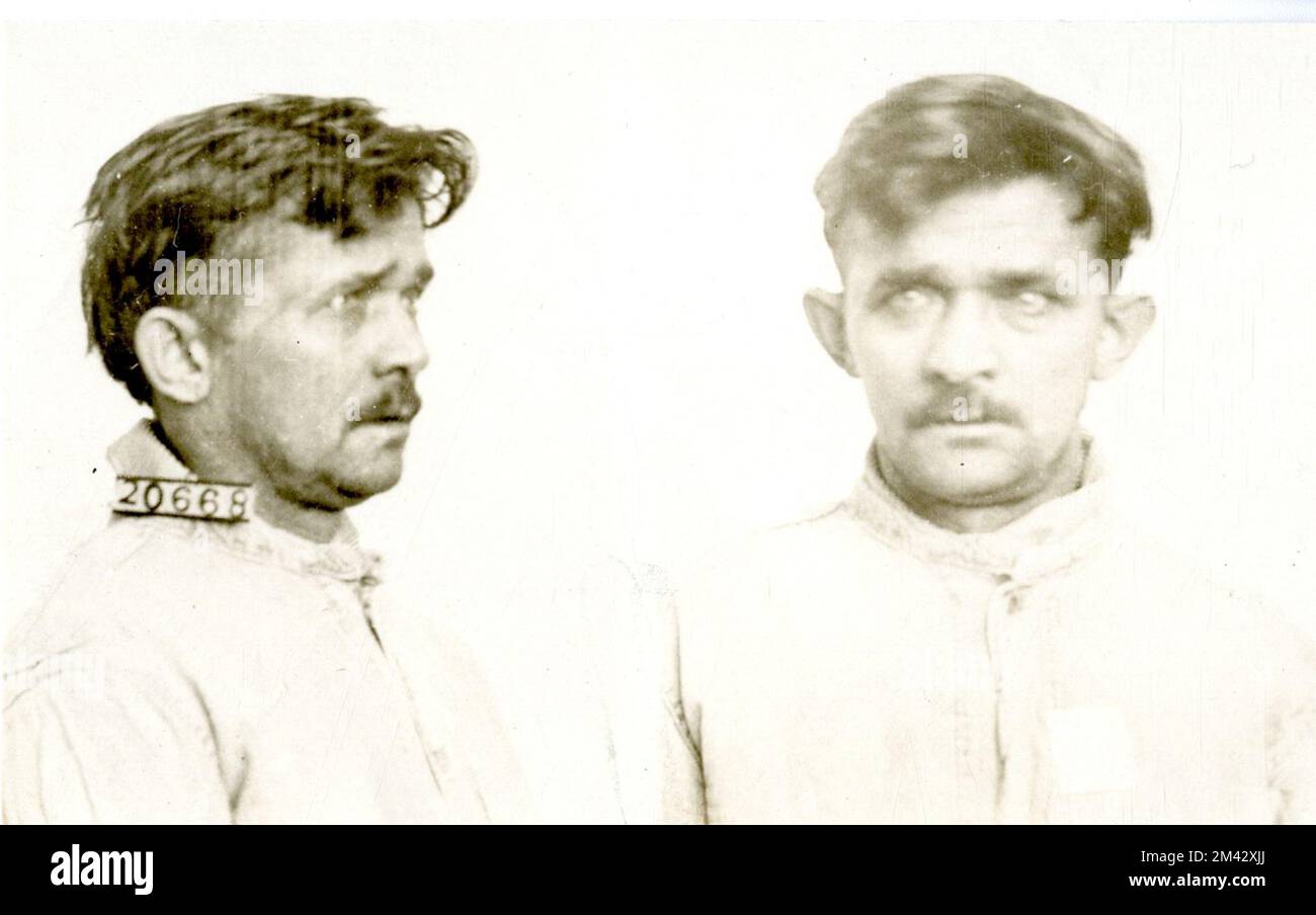 Photograph of John Coughlin. Bureau of Prisons, Inmate case files Stock ...