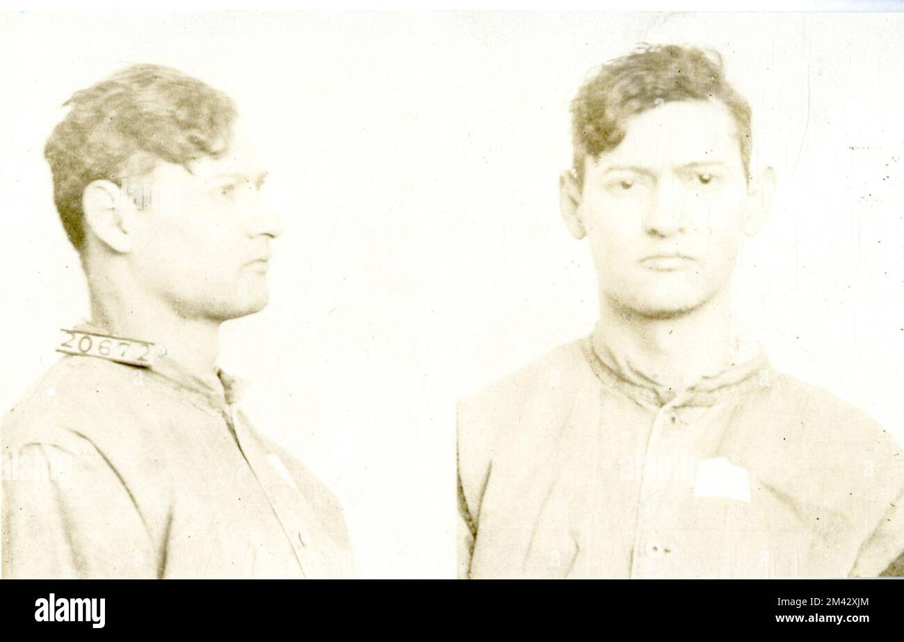 Photograph of Alfred Du Plantier. Bureau of Prisons, Inmate case files ...