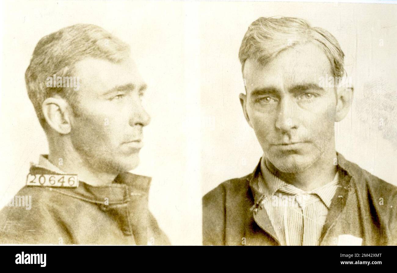 Photograph of John Francis Connors. Bureau of Prisons, Inmate case ...