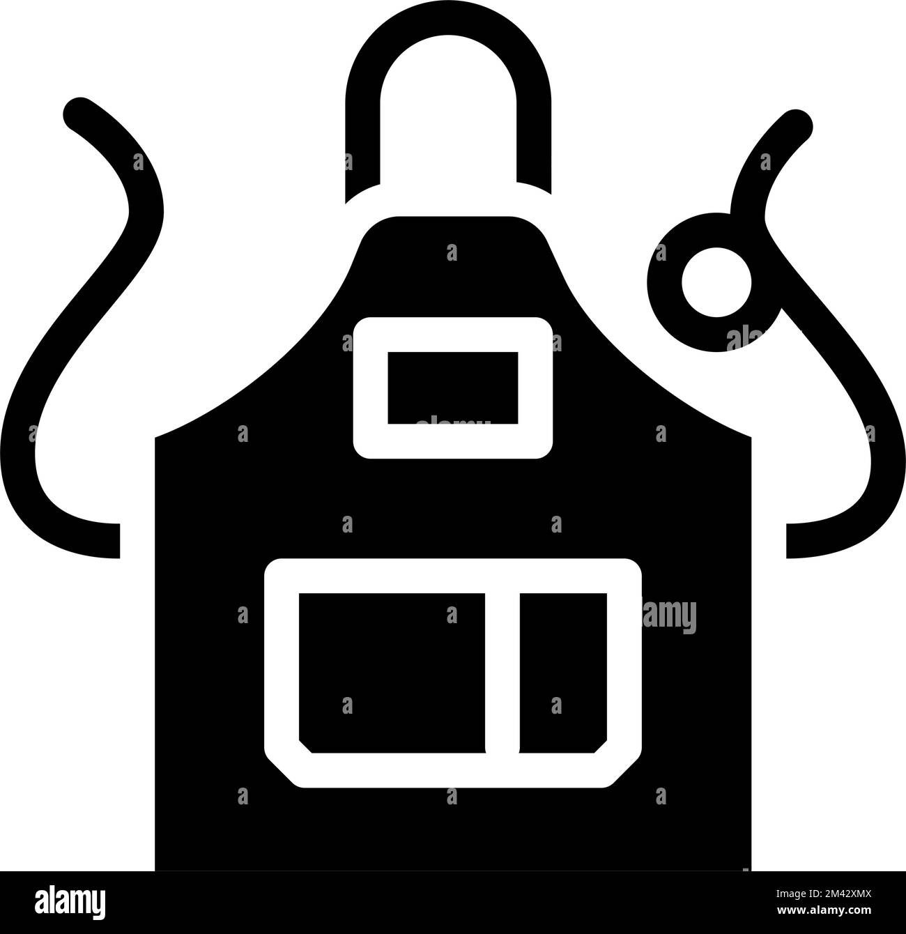 Blue apron Black and White Stock Photos & Images - Alamy