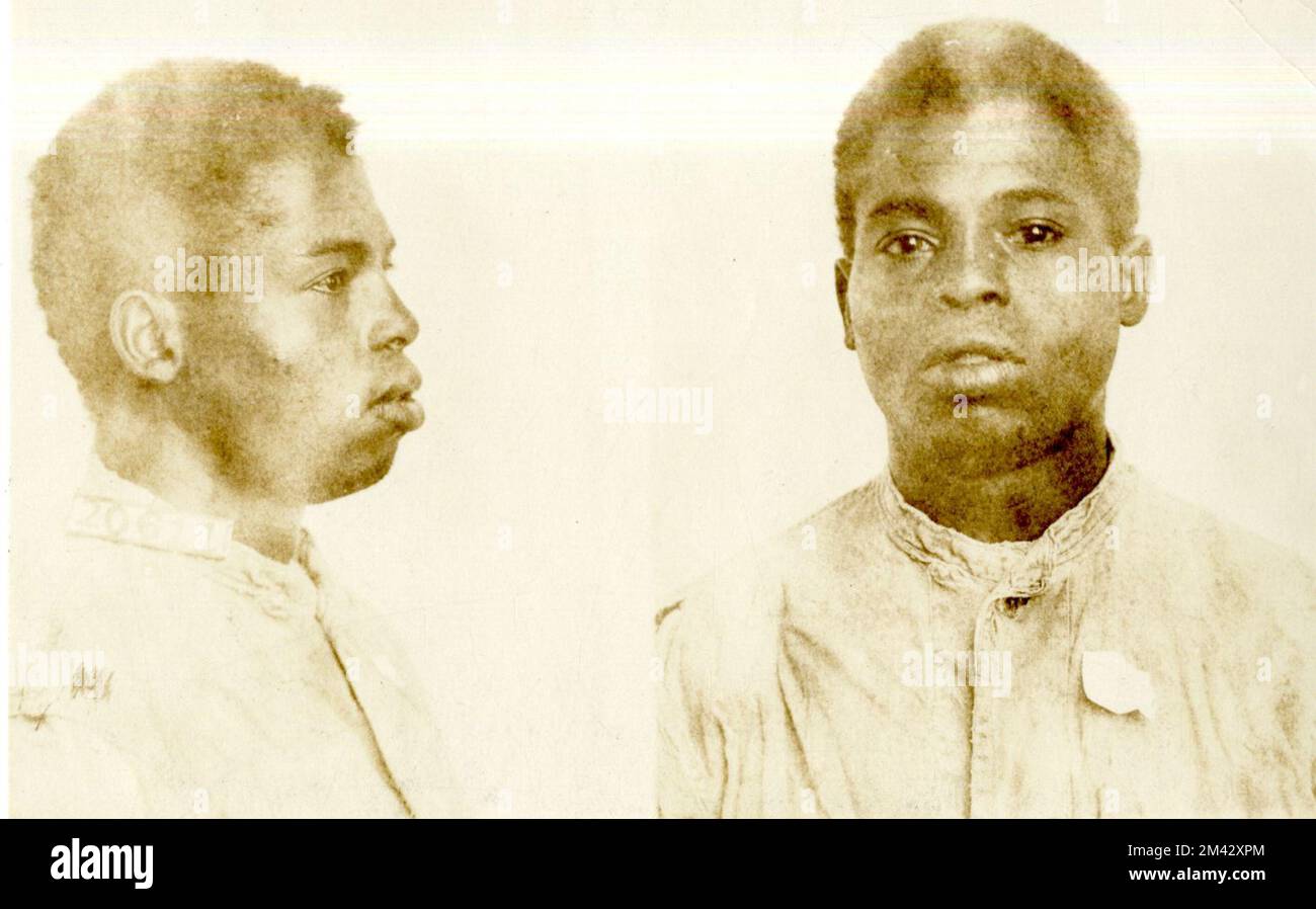 Photograph of Jeffrey Moore. Bureau of Prisons, Inmate case files Stock ...