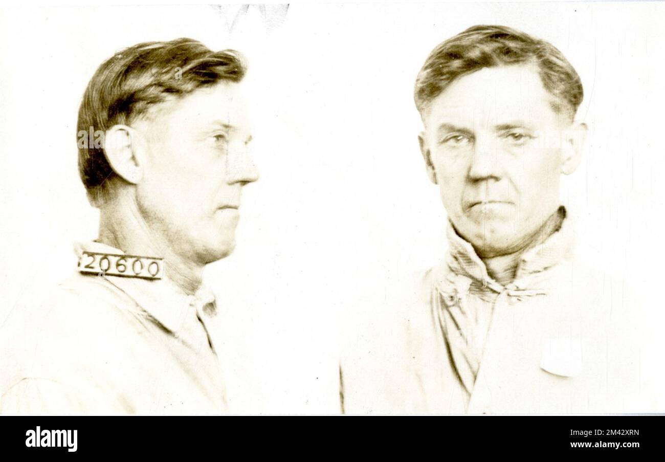 Photograph of Frank Scott. Bureau of Prisons, Inmate case files Stock ...