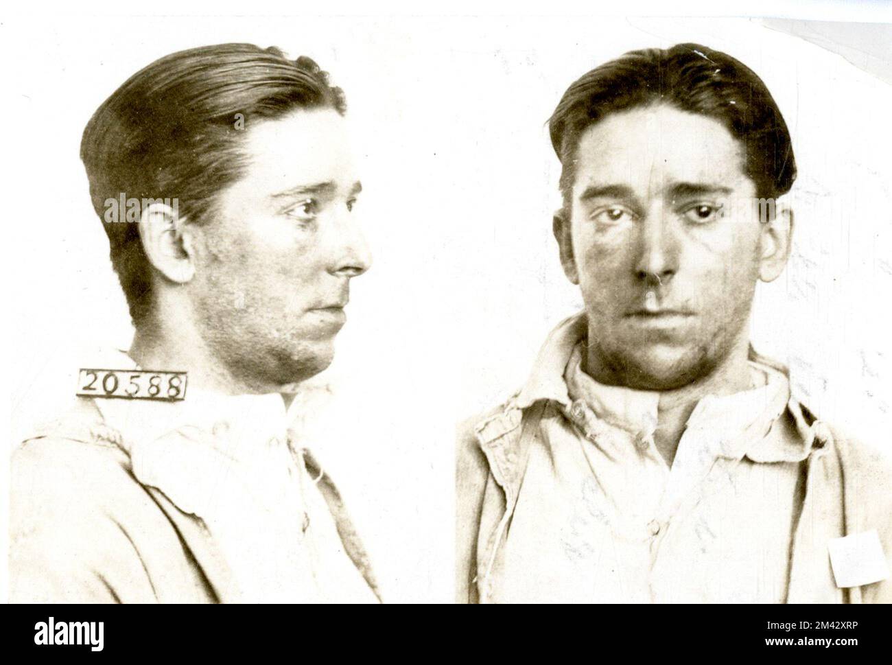 Photograph of Carl Richey. Bureau of Prisons, Inmate case files Stock ...