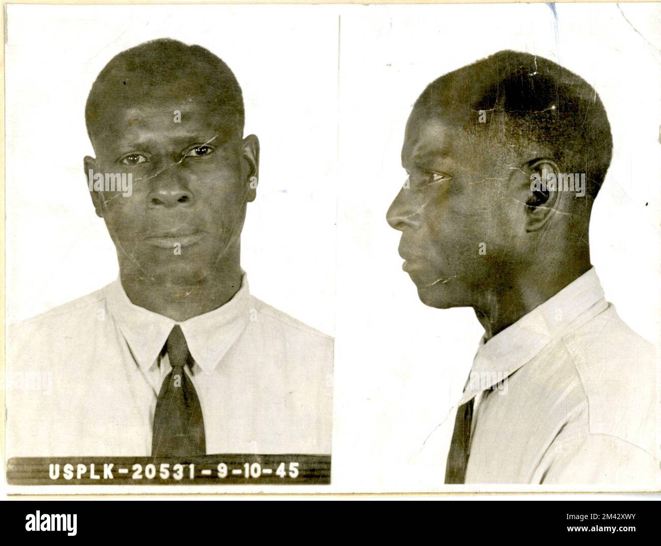 Photograph of Andrew Ellison. Bureau of Prisons, Inmate case files ...