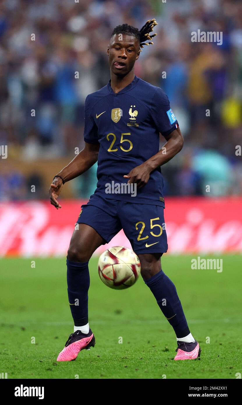 Doha, Qatar, 18th December 2022. Eduardo Camavinga of France during the ...