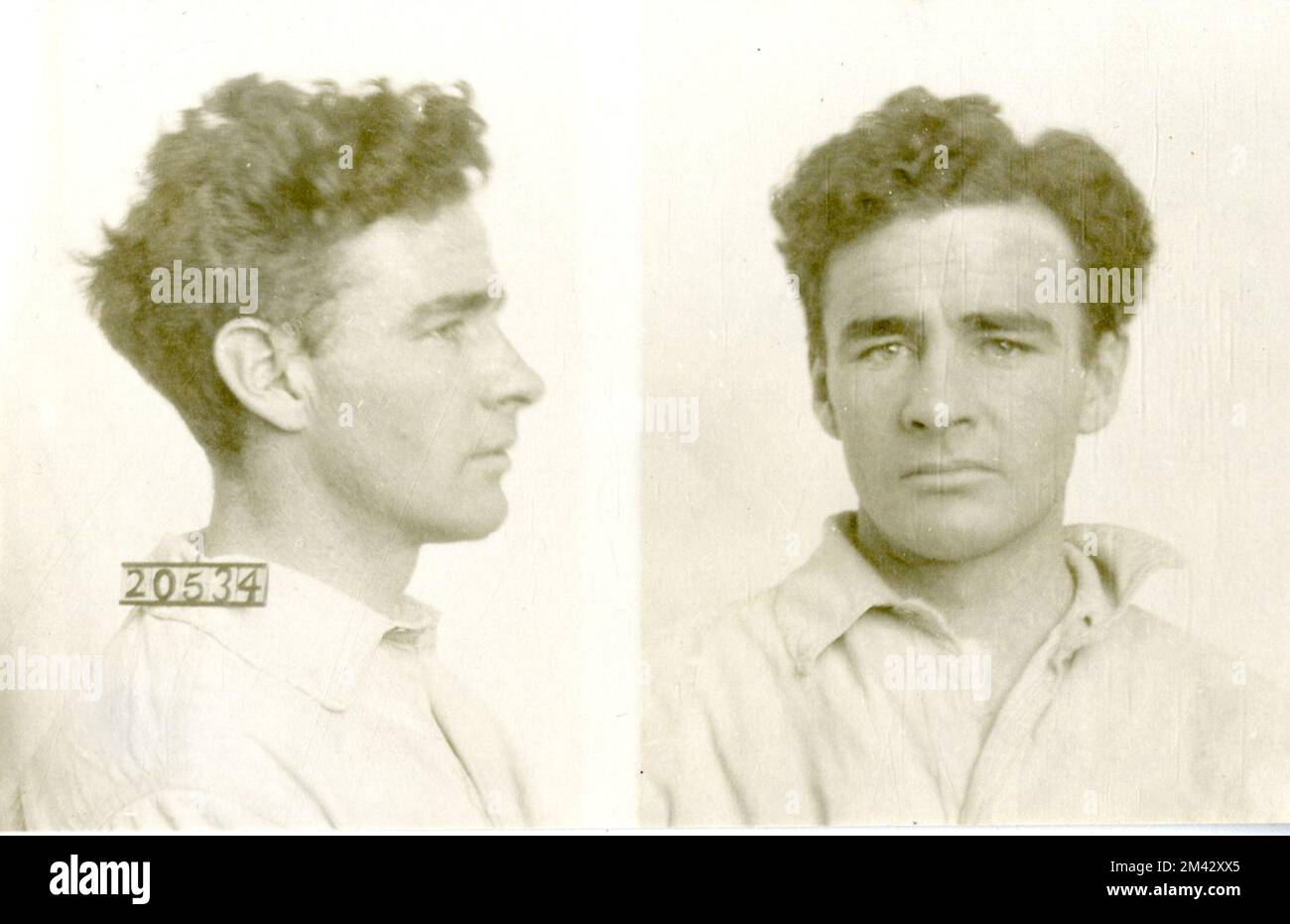 Photograph of Robert Davis. Bureau of Prisons, Inmate case files Stock ...