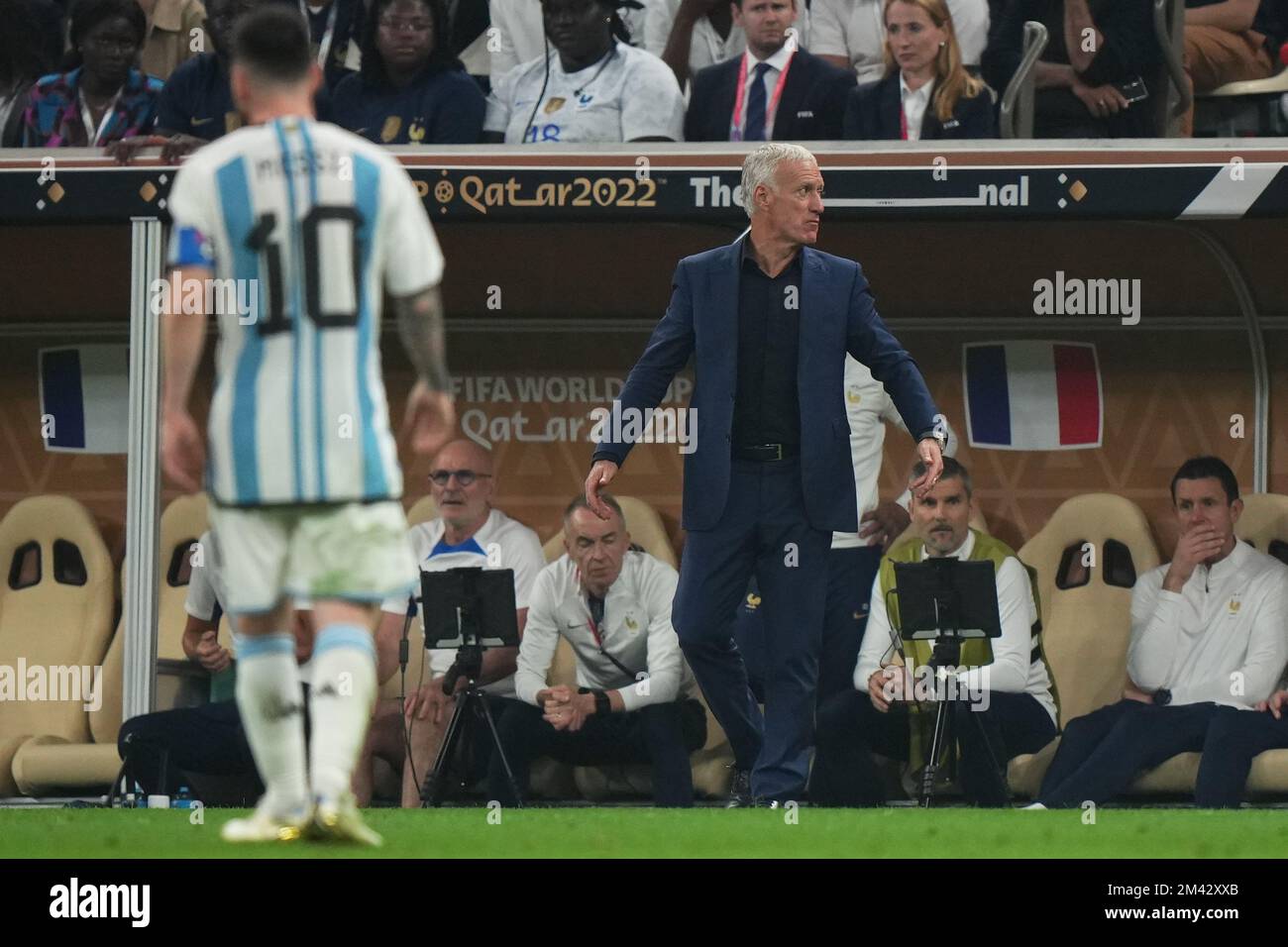 France head coach Didier Deschamps during the FIFA World Cup Qatar 2022 ...