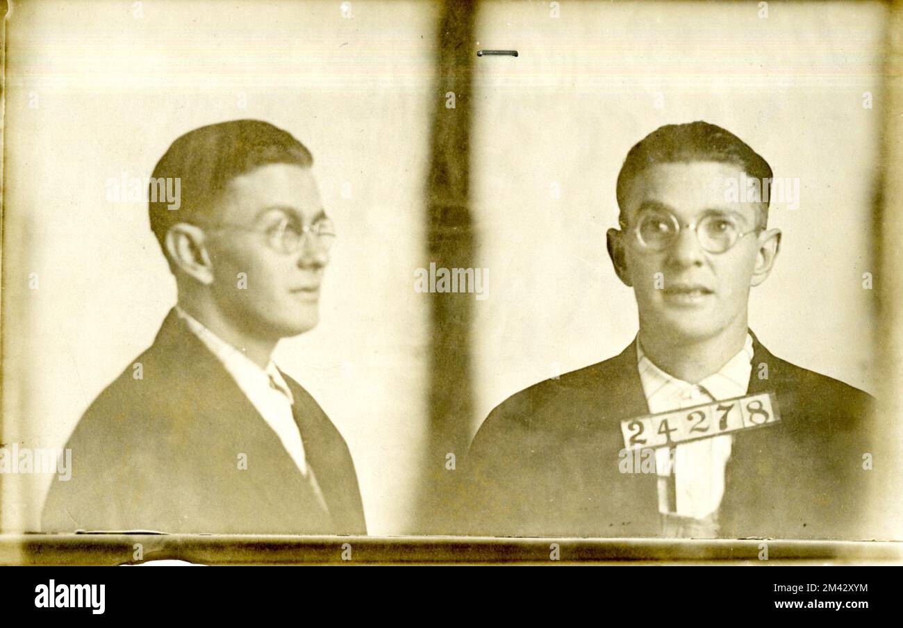 Photograph of George W. Hodges. Bureau of Prisons, Inmate case files ...