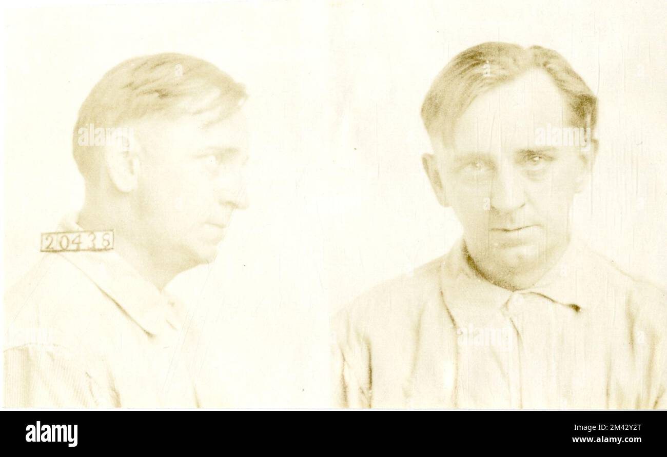 Photograph of Carl Lance. Bureau of Prisons, Inmate case files Stock ...