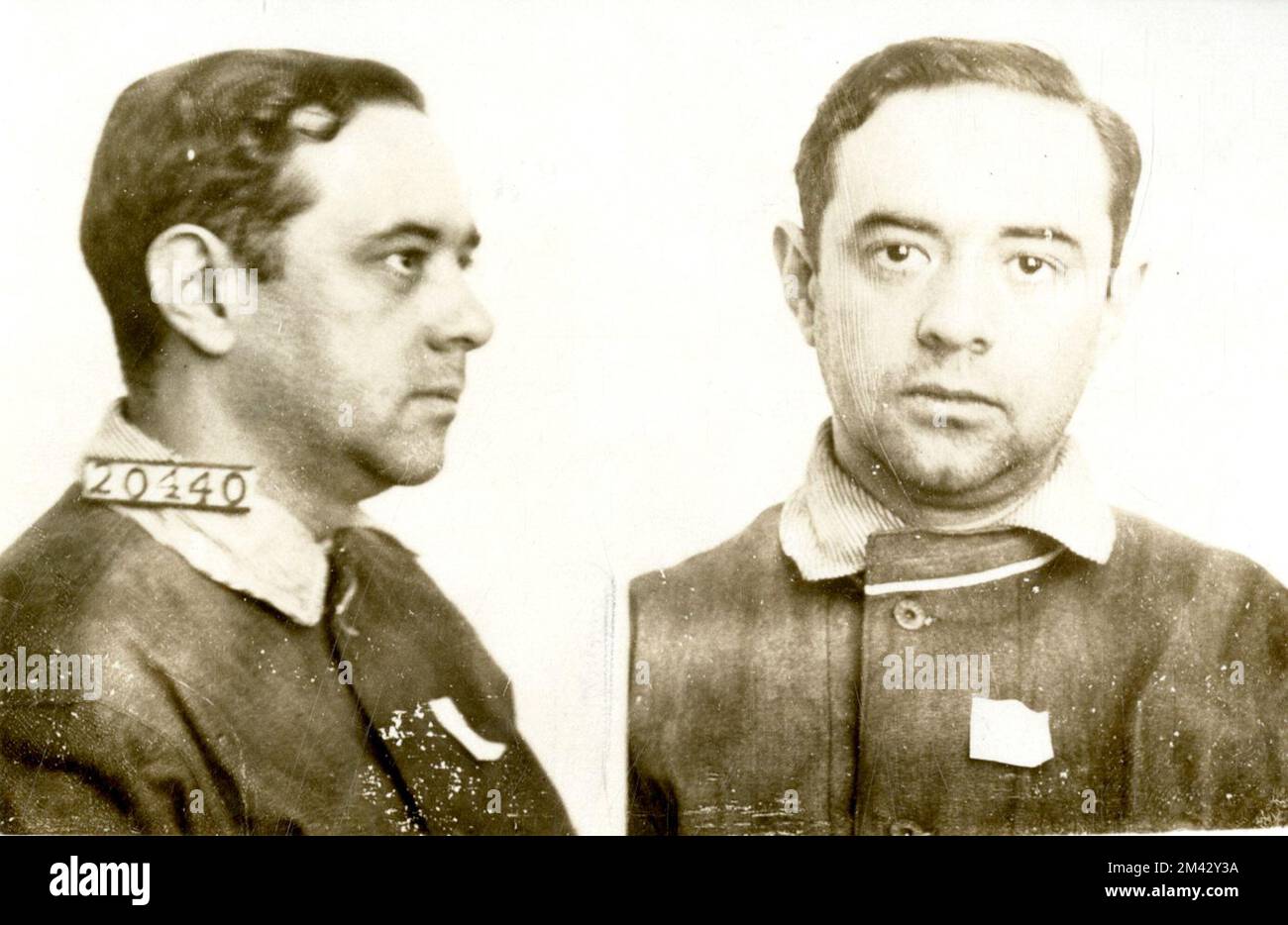 Photograph of Isadore Hockstein. Bureau of Prisons, Inmate case files ...